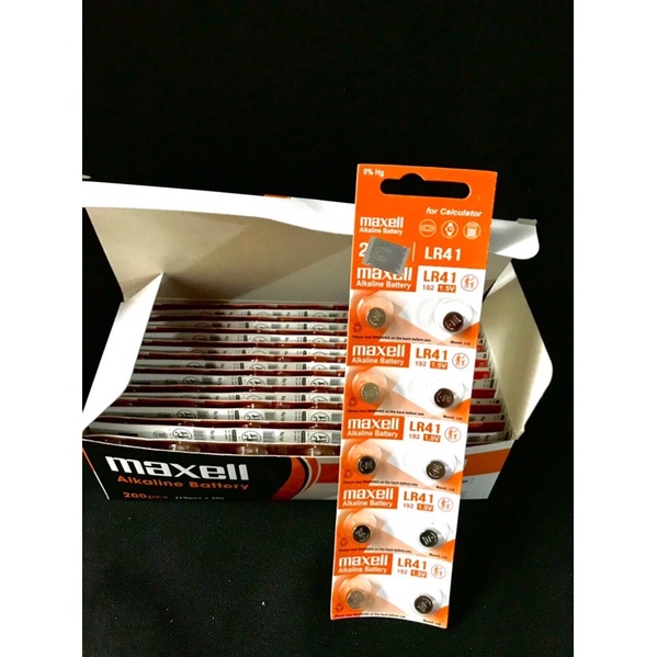 Pin AG3/LR41 Maxell chính hãng | Shopee Việt Nam