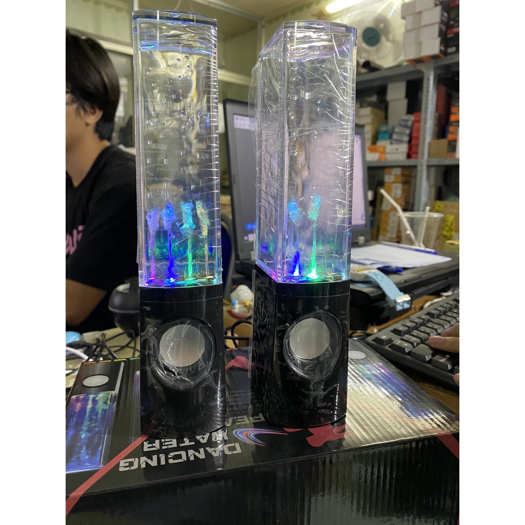 Loa Máy Tính Để Bàn Mini Led GAMING Loa Vi Tính Nghe Nhạc Phun Nước 3D ...