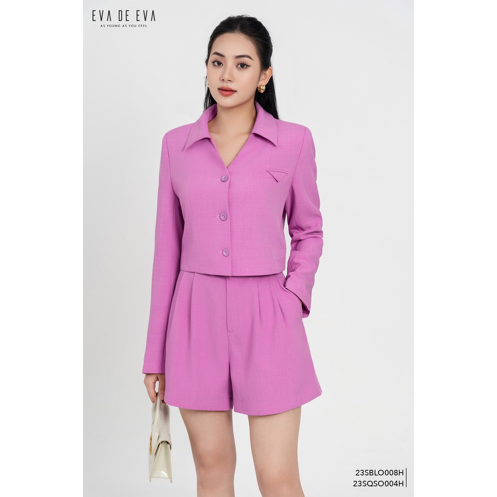 Quần short nữ cạp cao LADY ME by Eva de Eva 23SQSO004H | Shopee Việt Nam