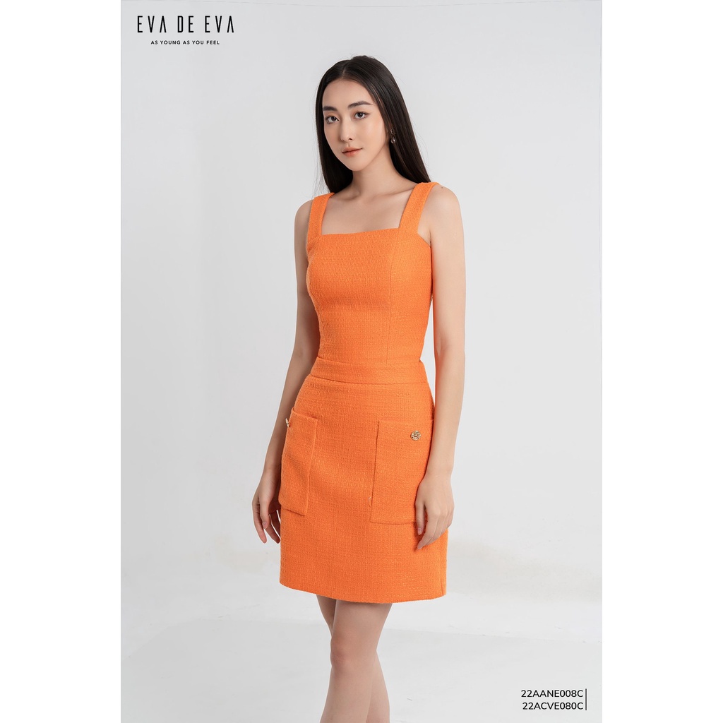 Áo hai dây croptop nữ bản to dạ tweed Eva de Eva 22AANE008C | Shopee Việt Nam