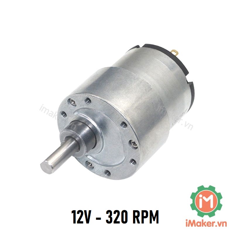 Động Cơ DC Giảm Tốc JGB37-520 12V-320 RPM | Shopee Việt Nam