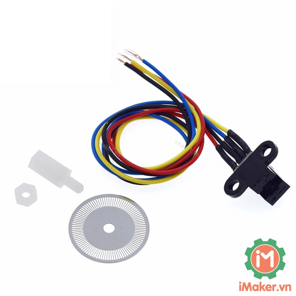 Bộ Encoder 100 xung 2 kênh AB (Encoder 100 PPR 2 Phase) | Shopee Việt Nam