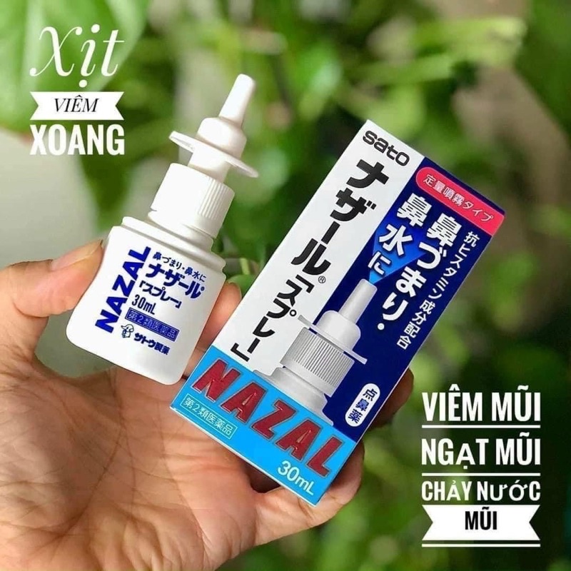 Xịt mũi Nazal Nhật 30ml | Shopee Việt Nam