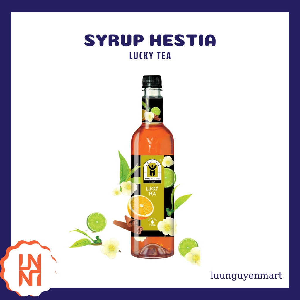 Siro/ Syrup Hestia Vị Lucky Tea 750ml | Shopee Việt Nam