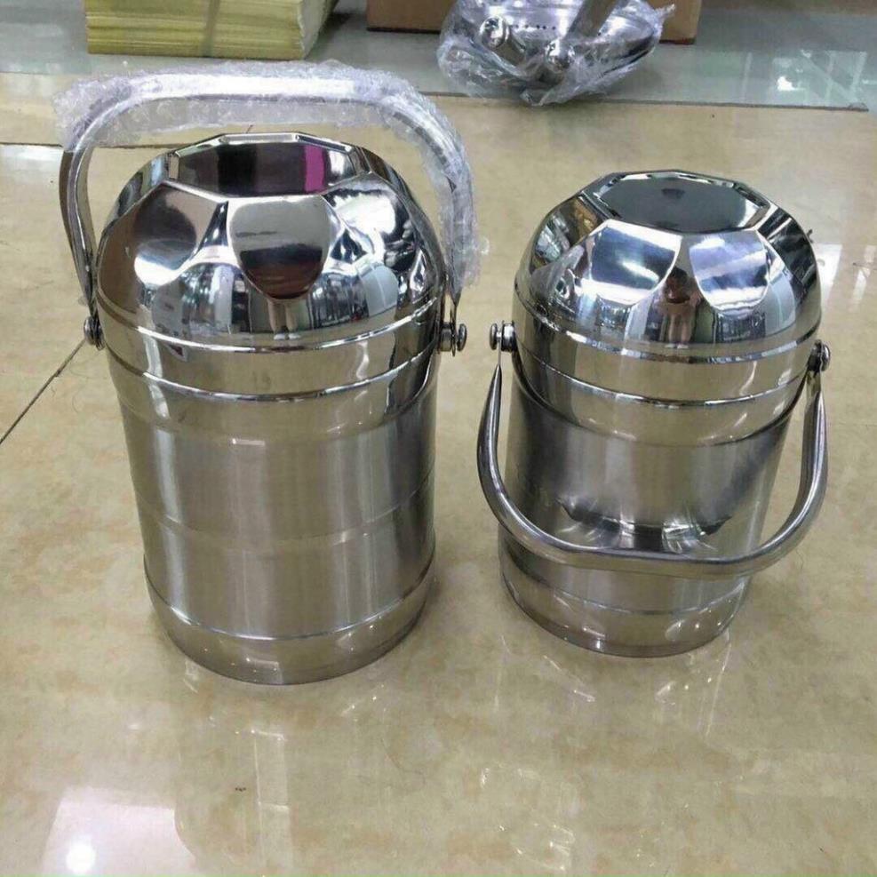 Cặp Lồng Inox Giữ Nhiệt nắp Bát 1,4L vs 2L | Shopee Việt Nam
