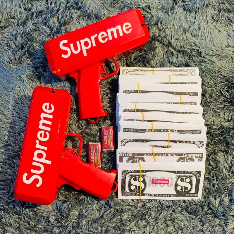 Súng Bắn Tiền Supreme Gun Money Full Box | Shopee Việt Nam