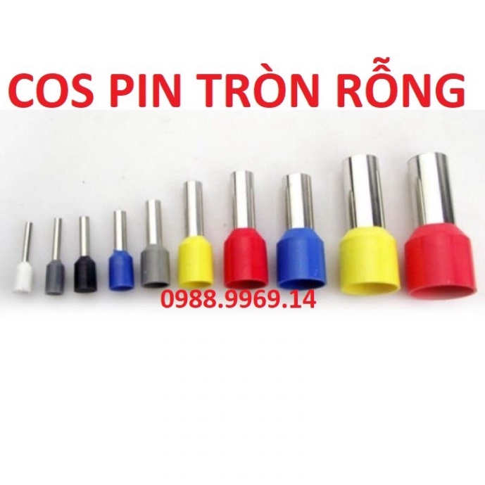 Cos pin tròn rỗng túi 25-50-100c (nhắn chọn màu) | Shopee Việt Nam