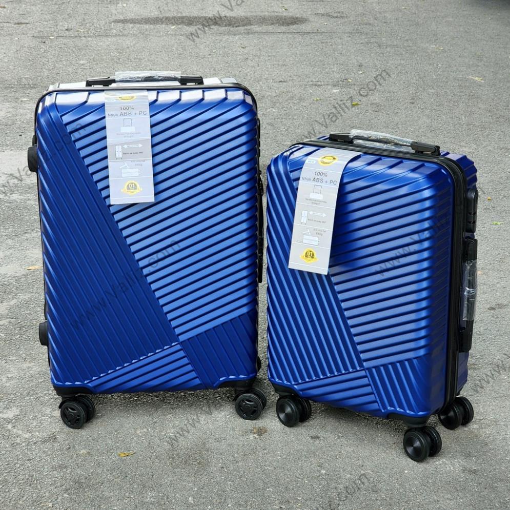 VALI KÉO size 20 xách tay, vali size 24 Ký gửi Sọc chéo Chống va đập ...