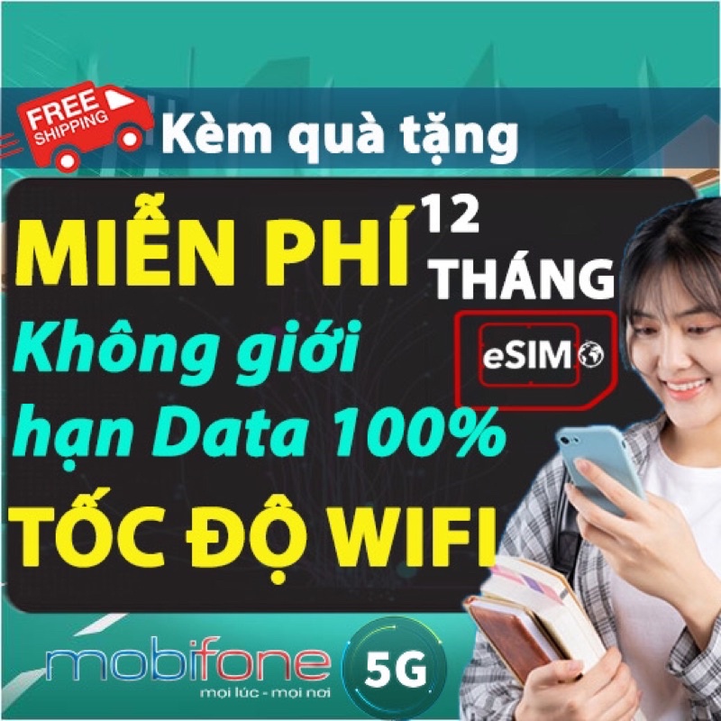 Sim 4g 1 năm giá rẻ mobifone 12Mdt150 U1500 SD125 D500 SD135 UMAX50 ...