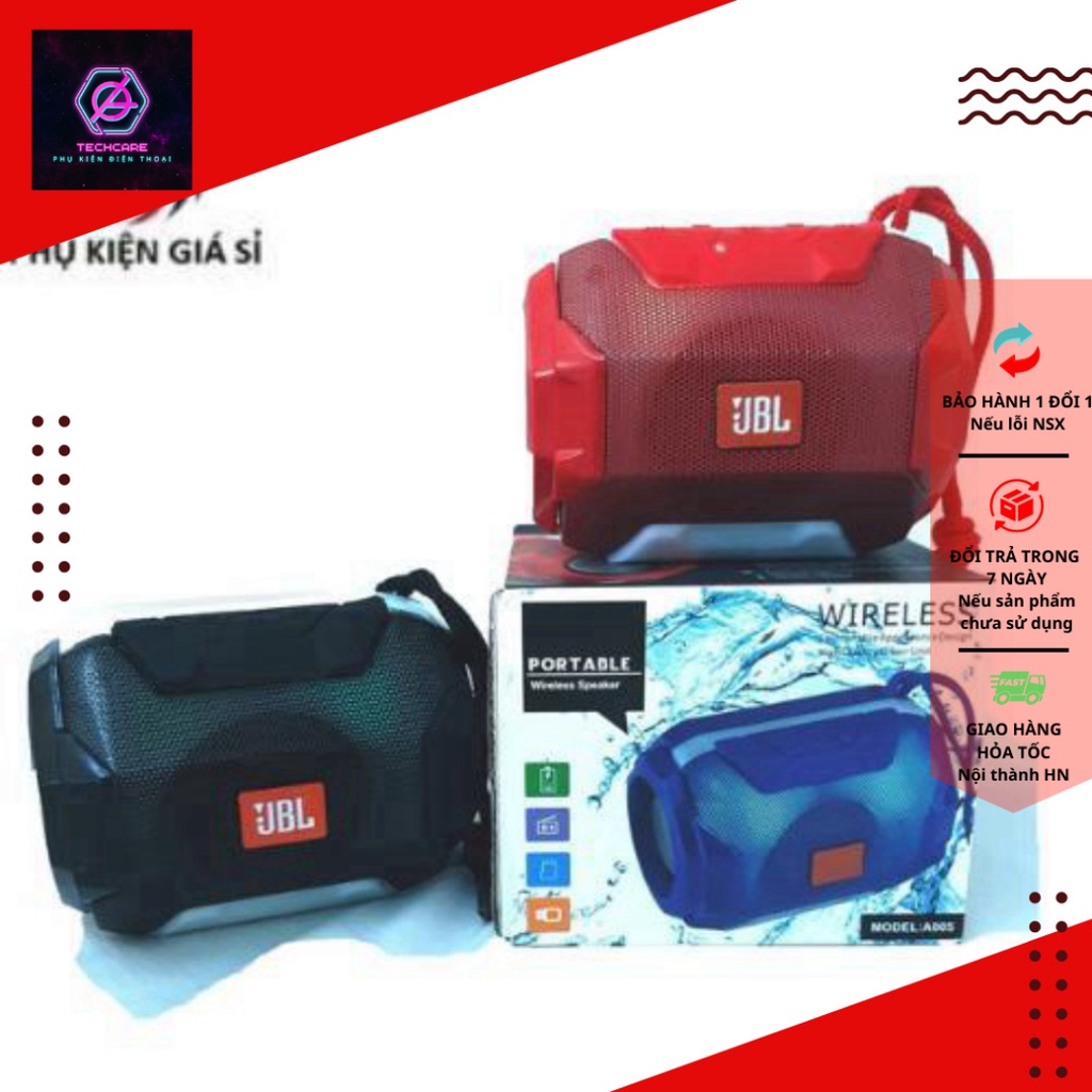 Loa Bluetooth Mini chống nước JBL A005 đèn led, Công suất lớn 5W, Tích ...