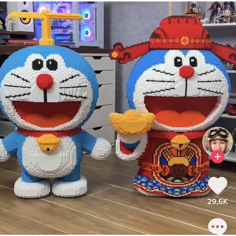 Doraemon thần tài và chong chóng tre lego | Shopee Việt Nam