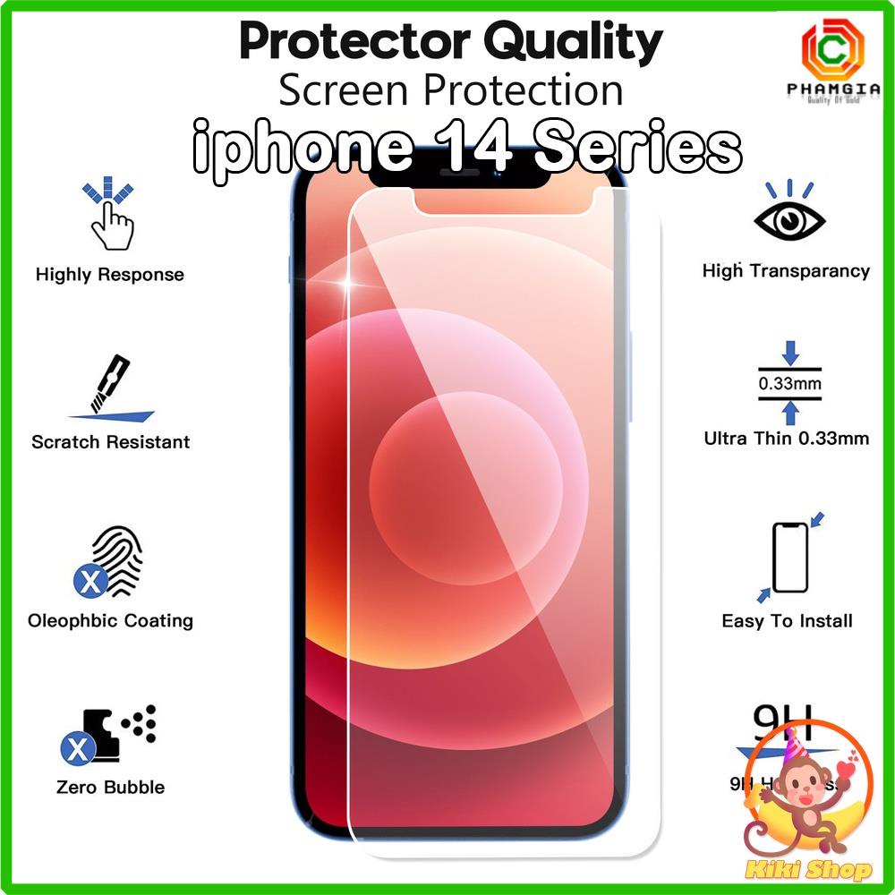 Kính cường lực trong suốt iPhone 11/ 11 pro/ 11 promax/ 12/ 12 mini/ 12 ...