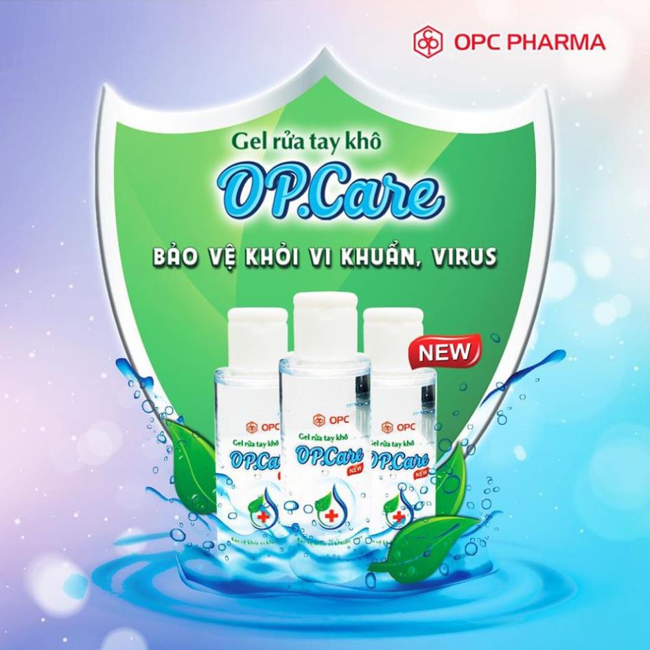 Gel Rửa Tay Khô mini cho bé OP.CARE OPC Sạch Khuẩn, Mềm Da Tay, Không ...