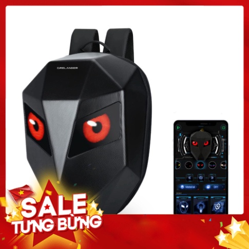 Ba lô LED Riding Iron Man Cool, Ba Lô 2 Mắt Phát Sáng, Balo Phát Sáng ...