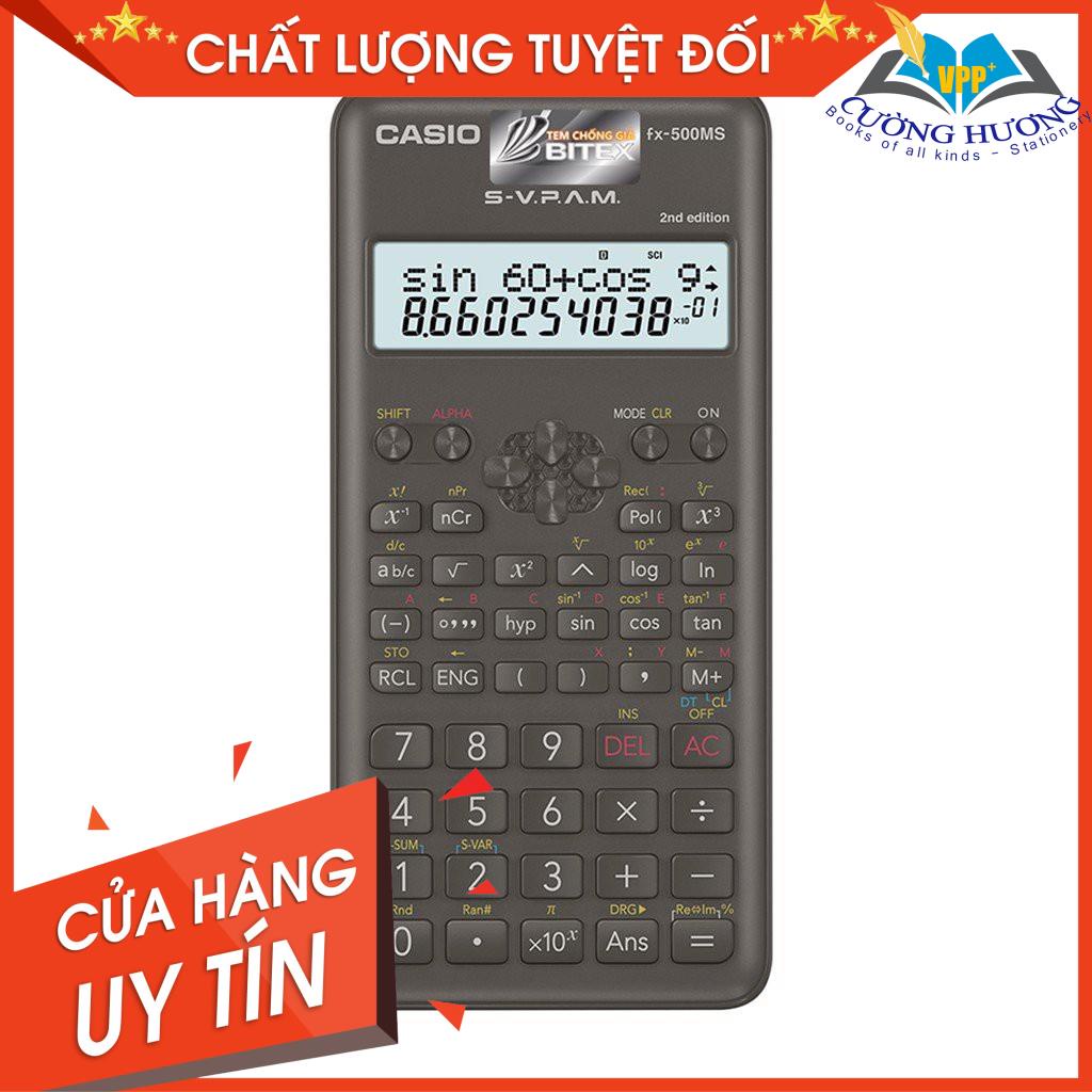 Máy tính Casio fx-500MS - 2nd Edition - Chính hãng Bitex | Shopee Việt Nam