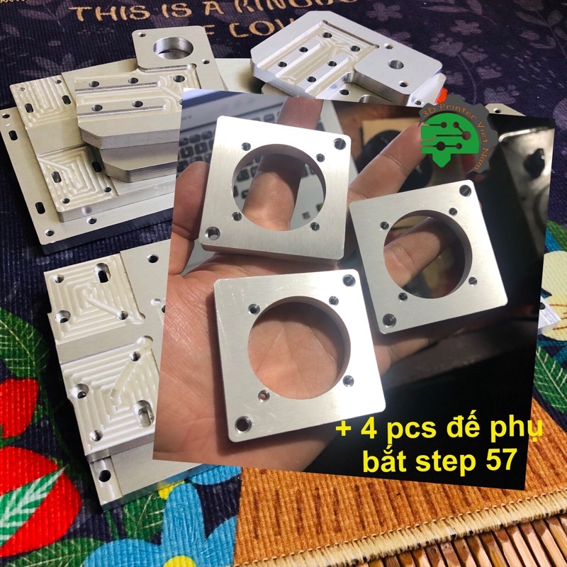 Bộ part nhôm máy phay CNC mini 30x40x5 | Shopee Việt Nam