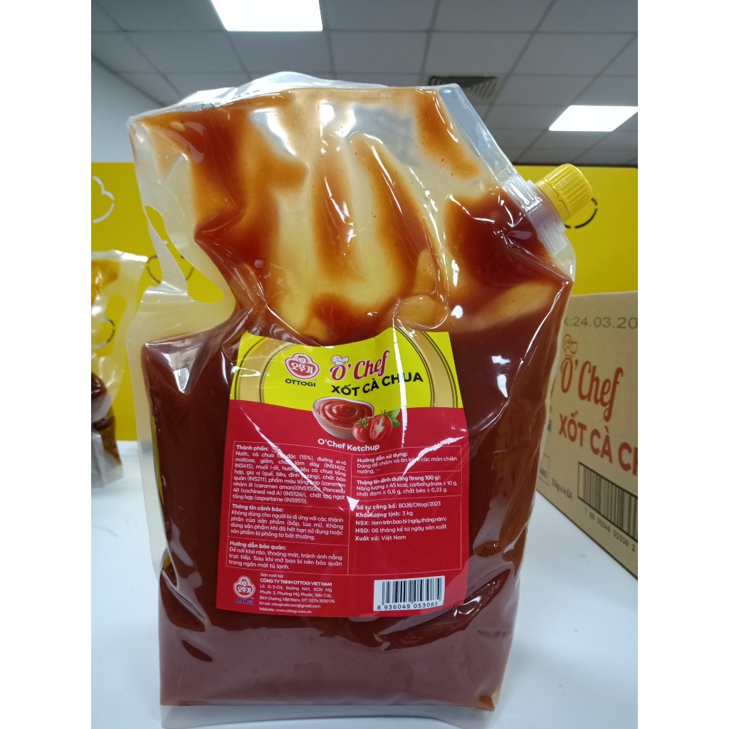 xỐT CÀ CHUA OCHEF 3KG Ottogi | Shopee Việt Nam