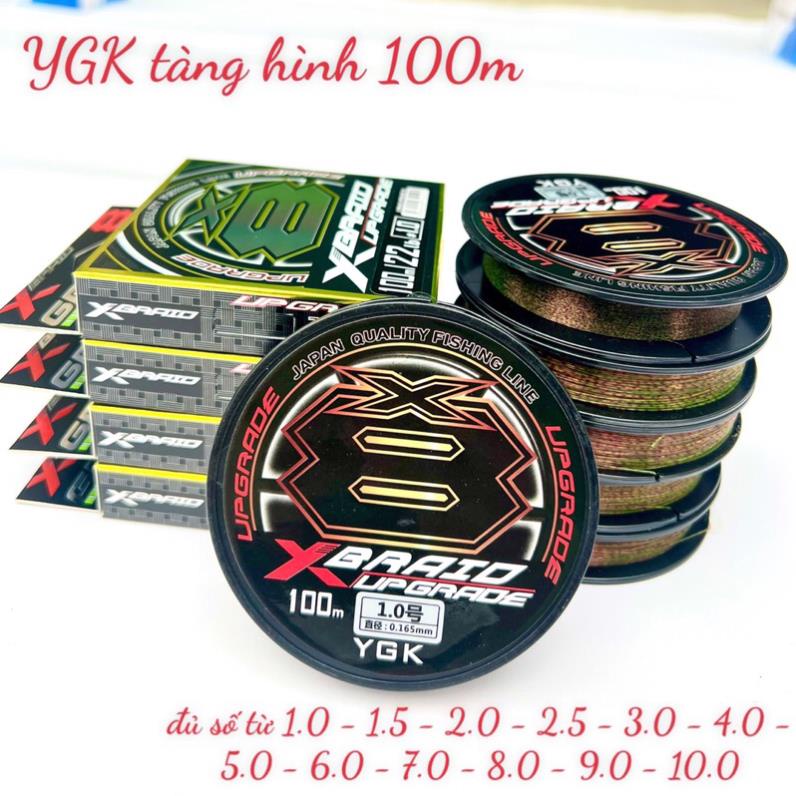 Cước Câu Cá Tàng Hình NyLon X Brand YGK 100m | Shopee Việt Nam