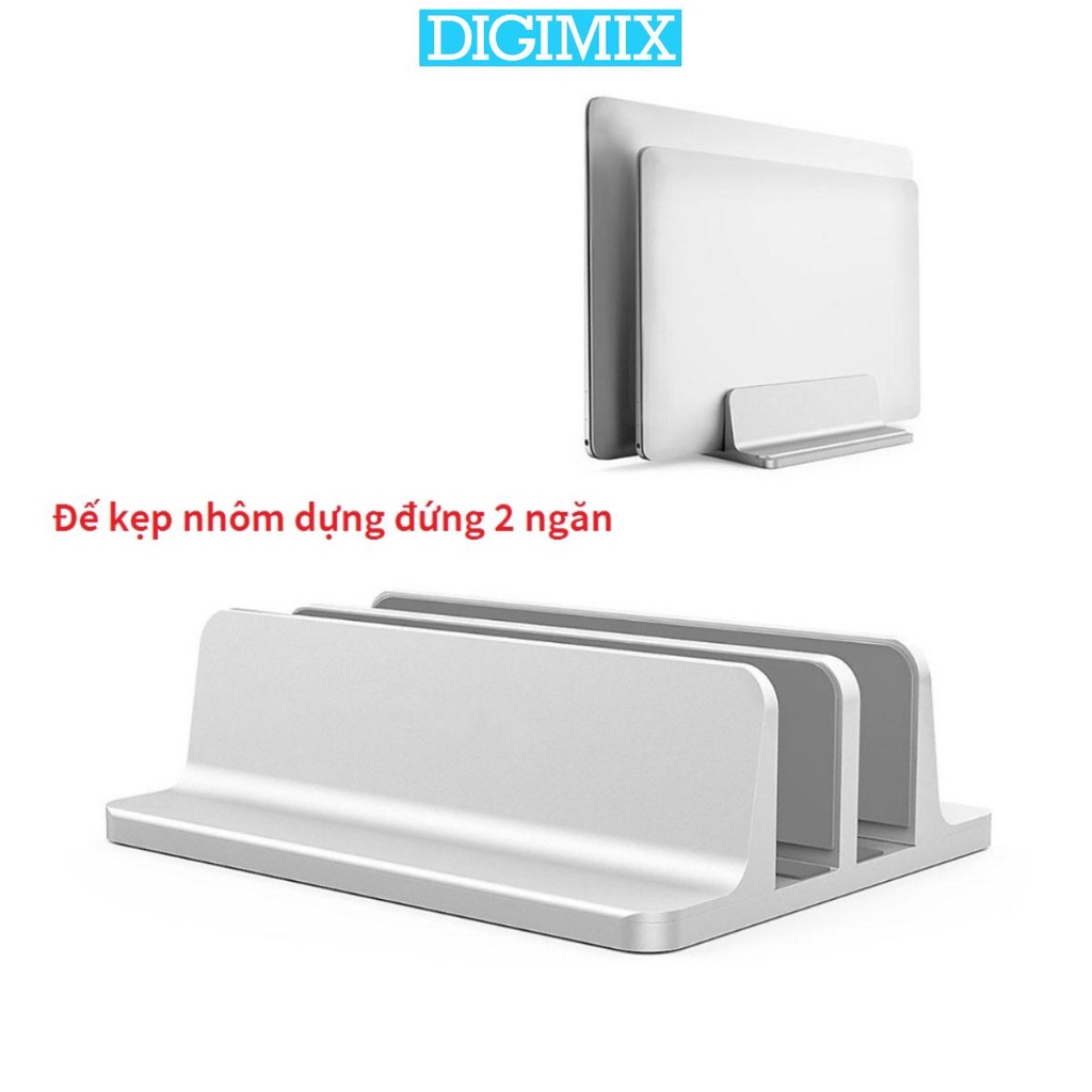 Dock dựng đỡ laptop, macbook D68 bằng nhôm cứng cáp, sang trọng dựng ...