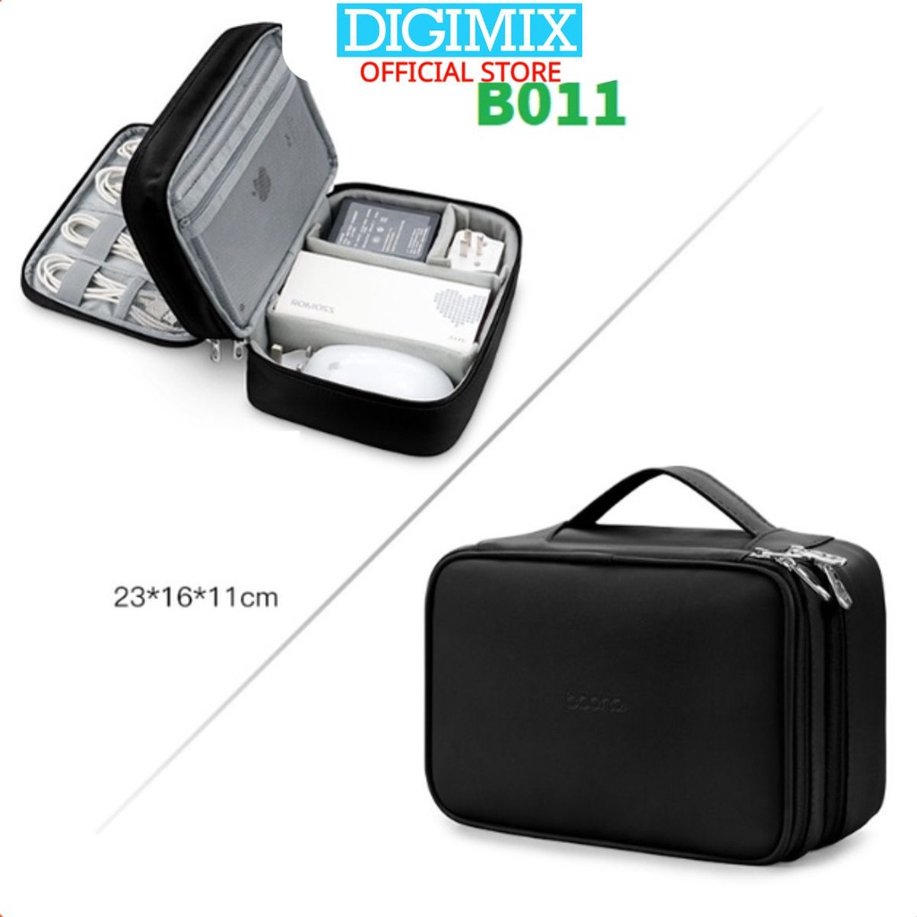 Túi đựng phụ kiện đa năng, đựng ĐT, ổ cứng di động, cáp DIGIMIX | Shopee Việt Nam