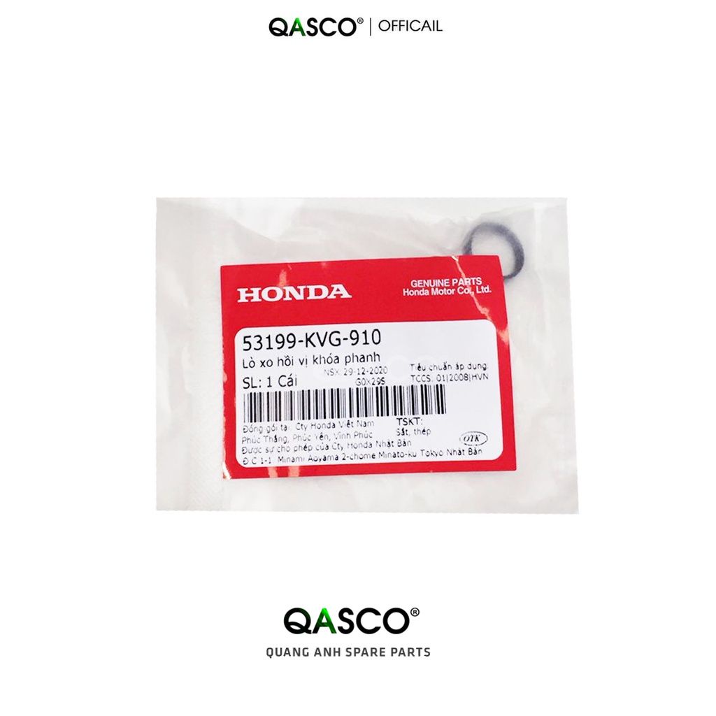 Lò xo hồi vị khóa phanh HONDA Air Blade, Click _(53199KVG910)_H317 ...