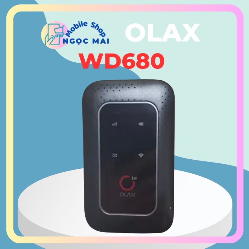 Bộ phát wifi Olax WD680 LTE 4G - Hàng chính hãng -Full hộp - Nguyên ...