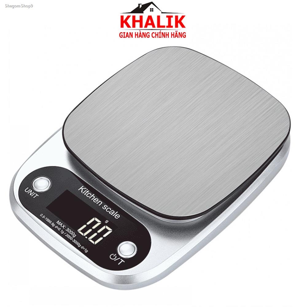 Cân tiểu ly điện tử nhà bếp 3kg 5kg 10kg KHALIK C305 loại 1 chính xác ...