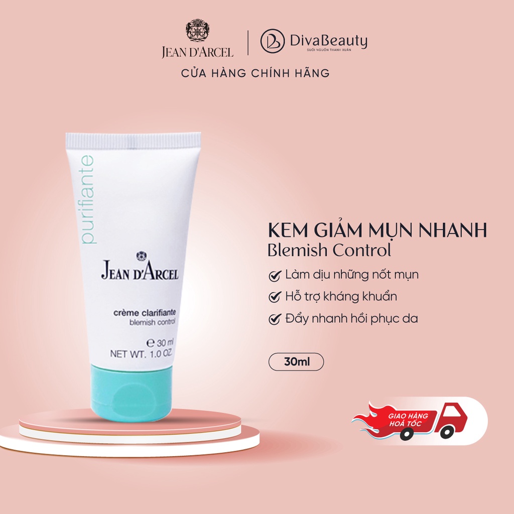 Kem làm giảm mụn nhanh JEAN D'ARCEL Blemish Control (30ml) | Shopee ...