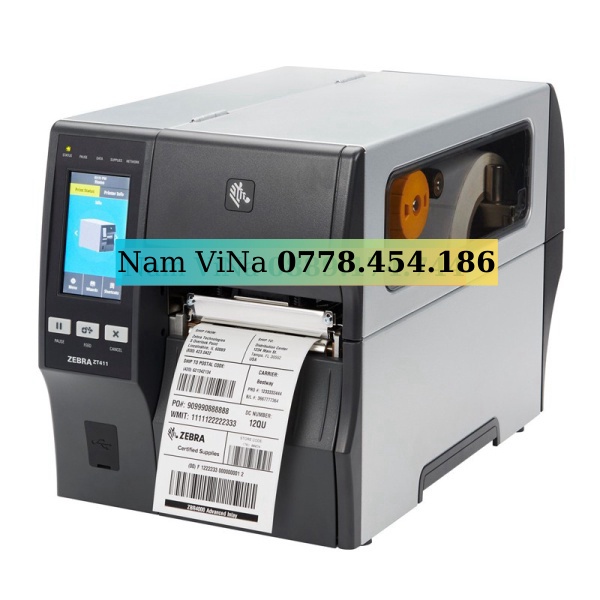 Máy in mã vạch Zebra ZT411 - 300DPI (ZEBRA ZT41143-T0P0000Z) | Shopee ...