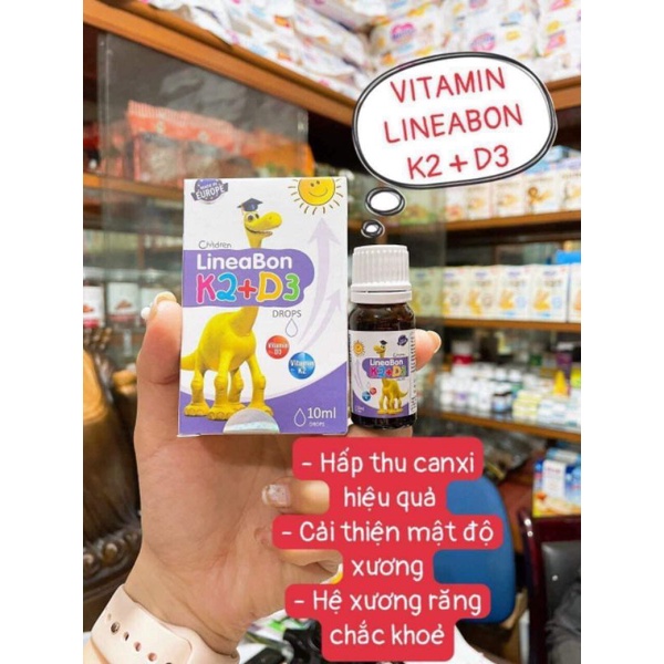 VITAMIN D3K2 LINEABON | Shopee Việt Nam