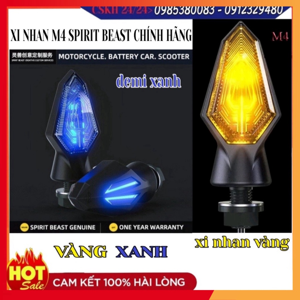 Đèn Xi Nhan Spirit Beast M4 - M1 Chính Hãng Hàng Cao Cấp Chống Nước Giá ...