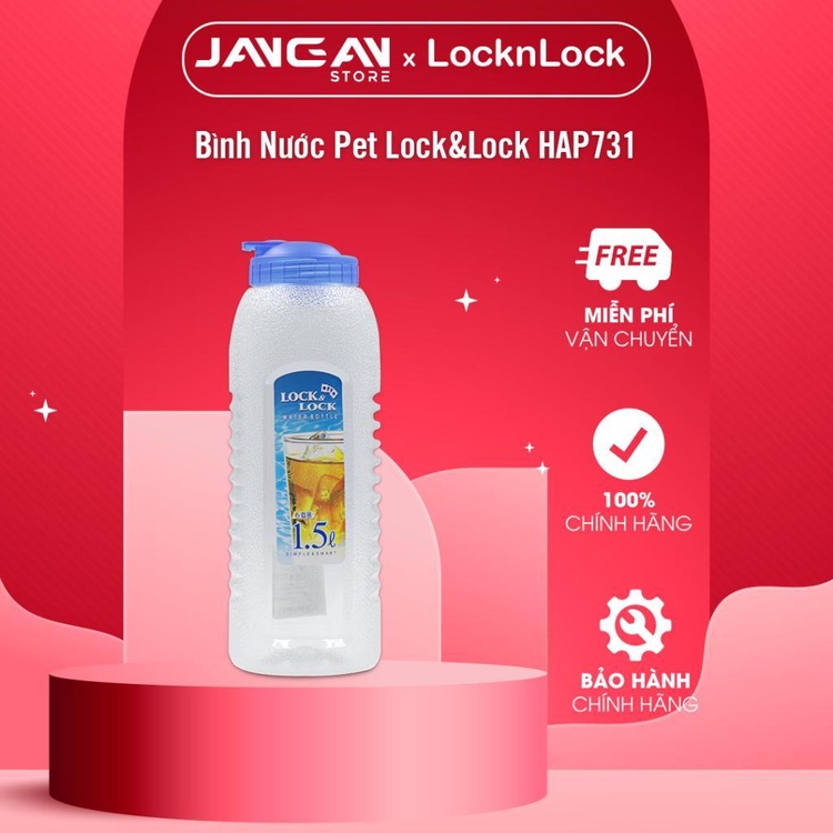 Bình Nước Pet Lock&Lock HAP731 1.5L - Hàng Chính Hãng | Shopee Việt Nam
