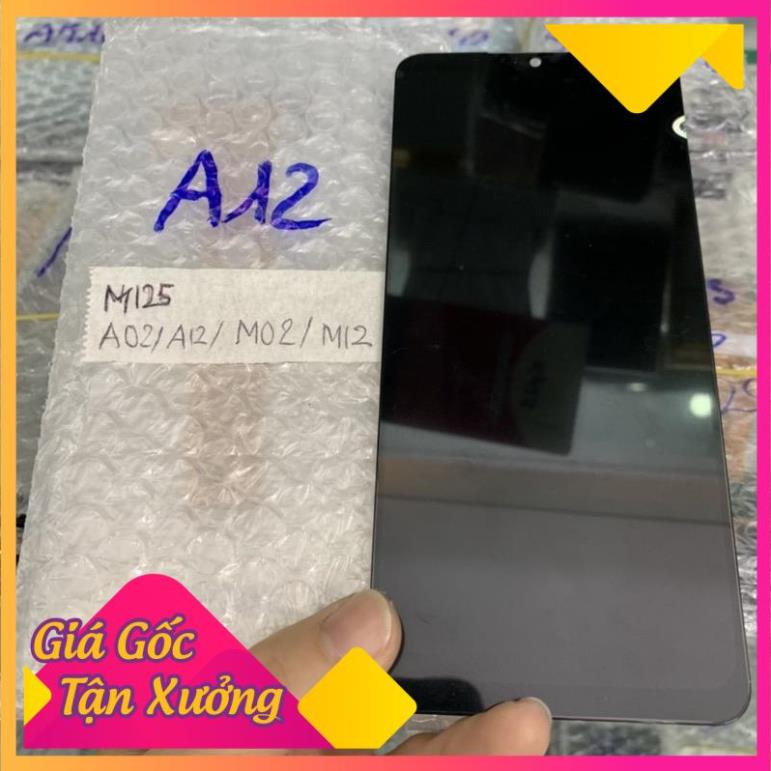 (Giá thợ) Màn hình SAMSUNG A12/A02/M02/M12 dùng chung mã cáp M125, màn ...