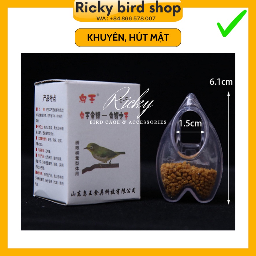 Cóng chống vẩy cho chim hút mật, khuyên, chào mào Ricky - Hàng tàu cao ...