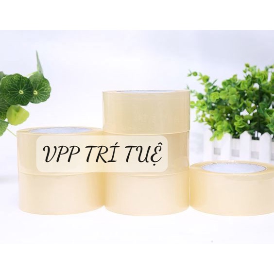 Băng Keo Trong, Băng Keo Đục 1 Cây (6 cuộn), Cuộn 100 Yard, 1 Kg Dư, Keo Dính Bao Chắc | Shopee ...