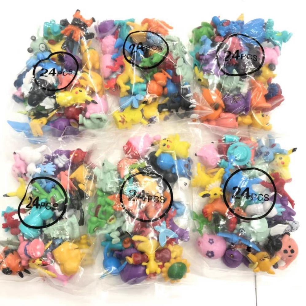 Mô Hình PokeMon, Bộ 144 Pokemon khác nhau, Ngâu Nhiên 1 Nhân Vật ...