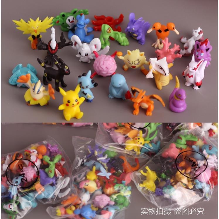 Mô Hình PokeMon, Bộ 144 Pokemon khác nhau, Ngâu Nhiên 1 Nhân Vật ...