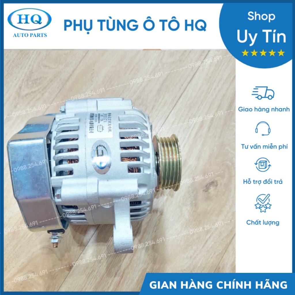 Máy phát điện (Dynamo) xe tải SYM T880, SYM T100, SYM V5 hàng tốt chất lượng - phụ tùng chính ...