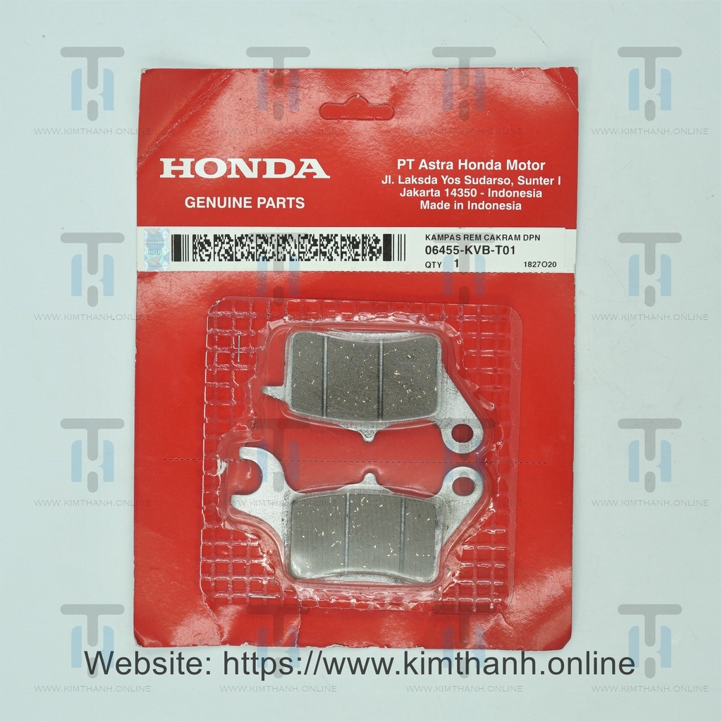 Bố dĩa trước 1 piston Airbale 2011 Honda _ 06455-KVB-T01 | Shopee Việt Nam