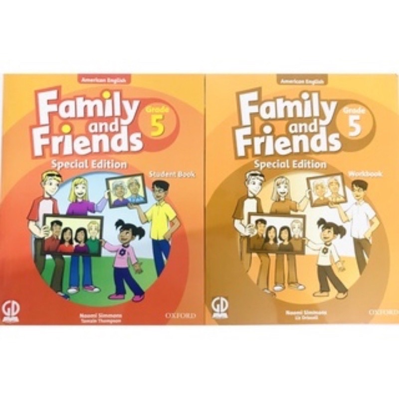 Bộ Tiếng Anh family and friends 5 (bộ gồm 2 cuốn student book và ...