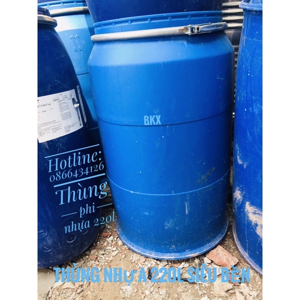 Thùng Phi Nhựa 220L | Shopee Việt Nam