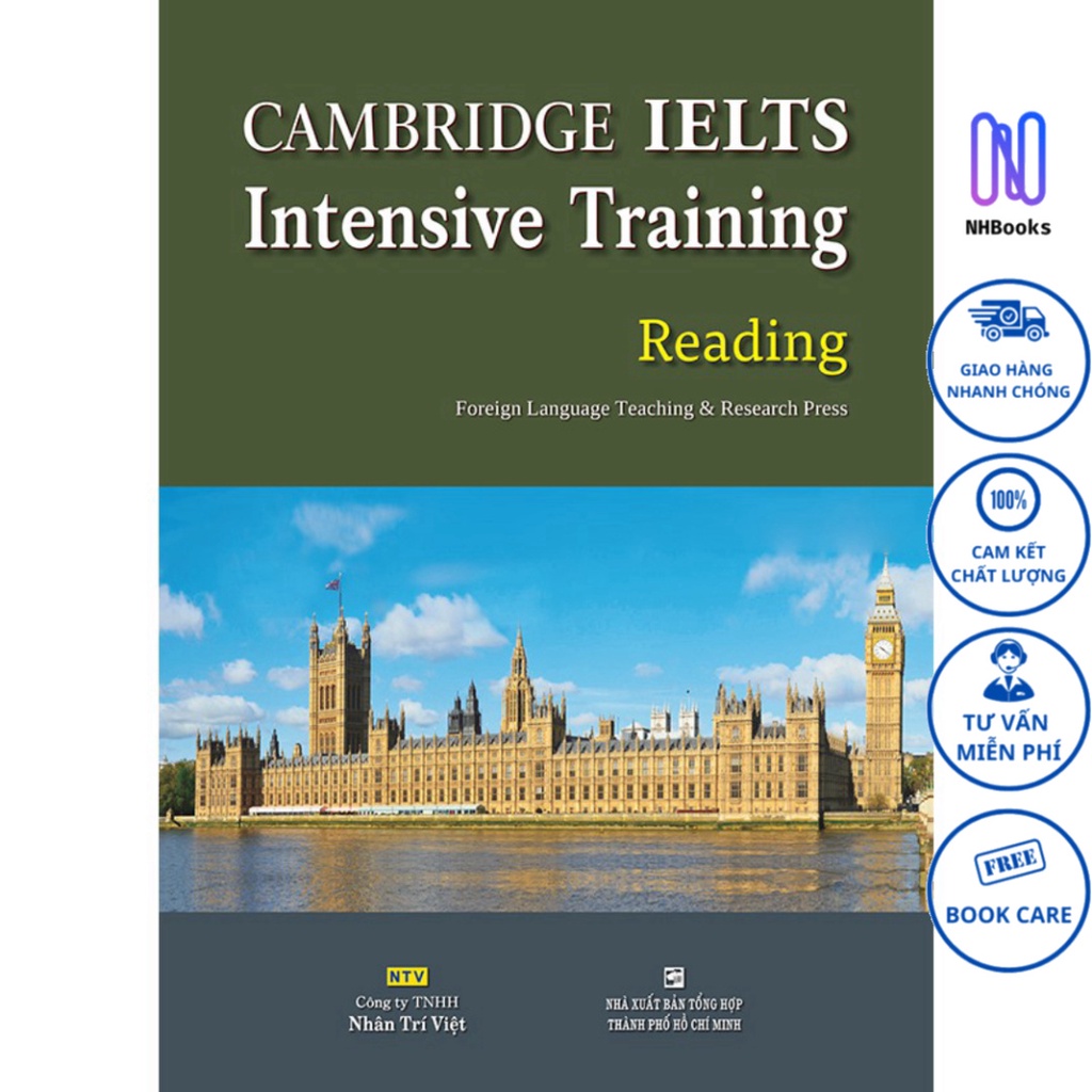 Sách - Cambridge ielts intensive training reading - NHBOOK | Shopee ...