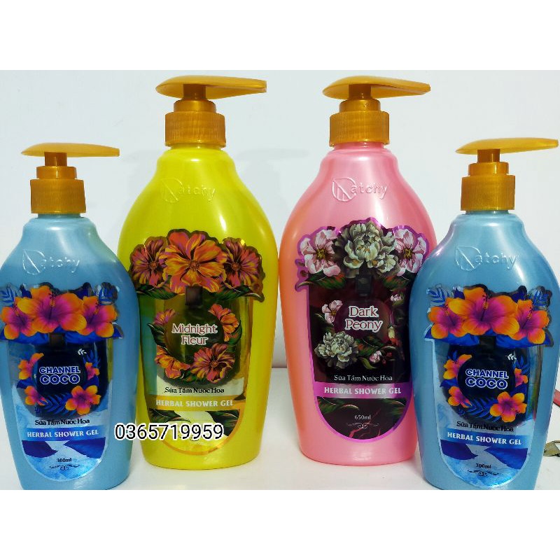 sữa tắm catchy trắng mịn da chai 650ml tặng kèm sữa tắm 300ml | Shopee ...