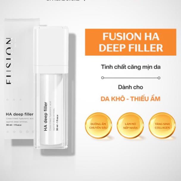 [Chính Hãng] Tinh chất căng bóng mịn da Fusion HA 30ml | Shopee Việt Nam