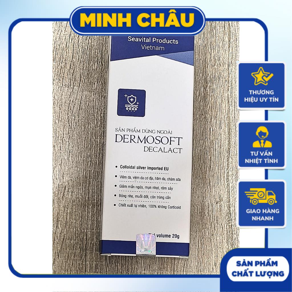 DERMOSOFT DECALACT - Giảm mẩn ngứa, mụn nhọt, rôm sảy | Shopee Việt Nam