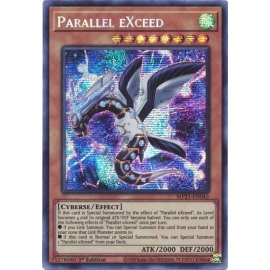 [yugioh card] Parallel eXceed Secret Rare chính hãng | Shopee Việt Nam