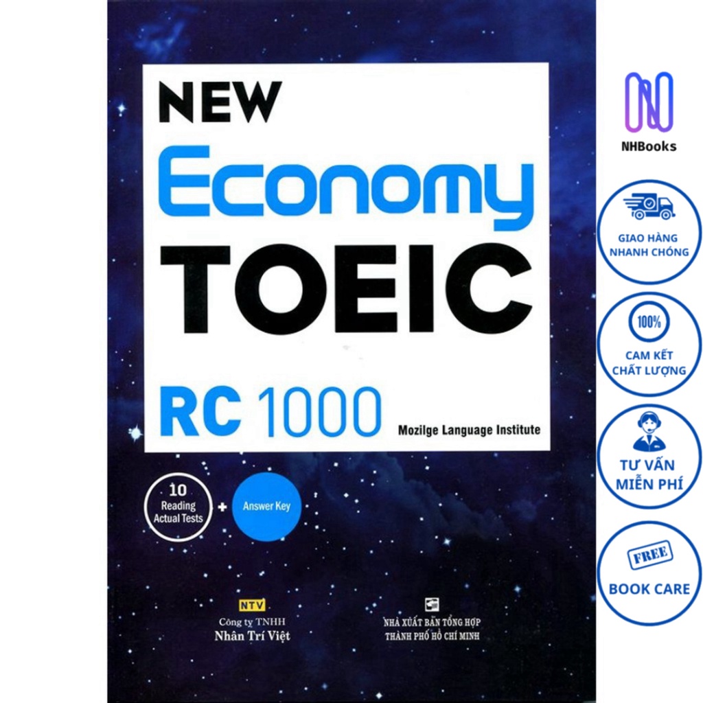 Sách - New Economy TOEIC RC 1000 (Không CD) - NHBOOK | Shopee Việt Nam