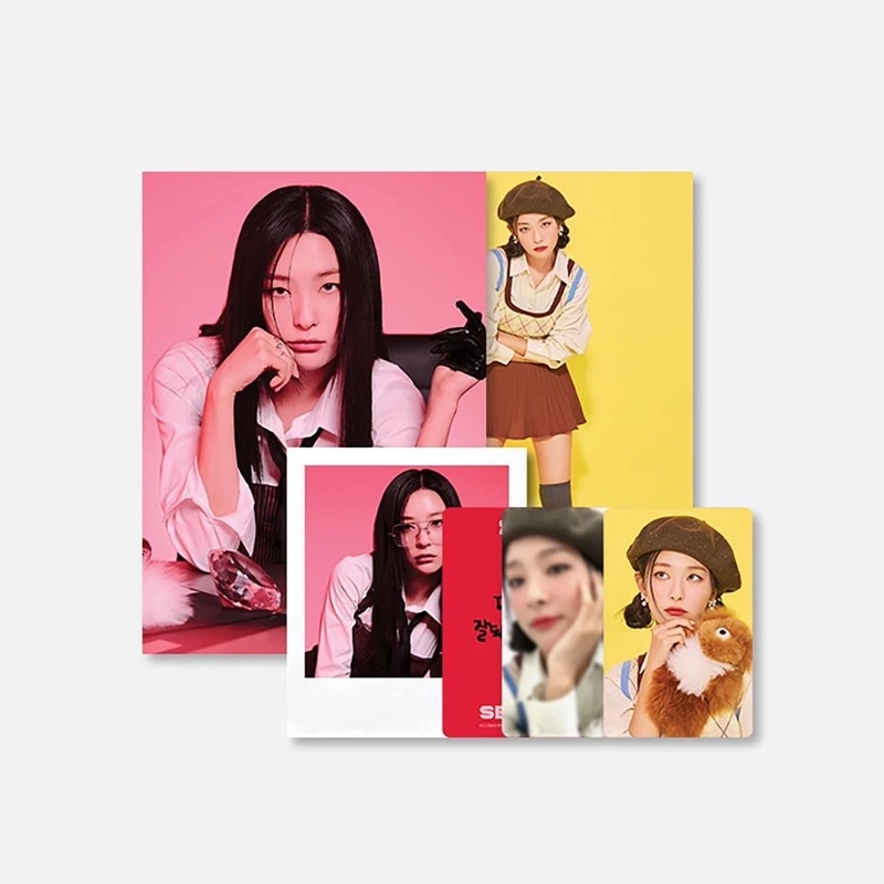 Bộ ảnh chính hãng card bo góc pola postcard photopack Seulgi SSGT 23 ...
