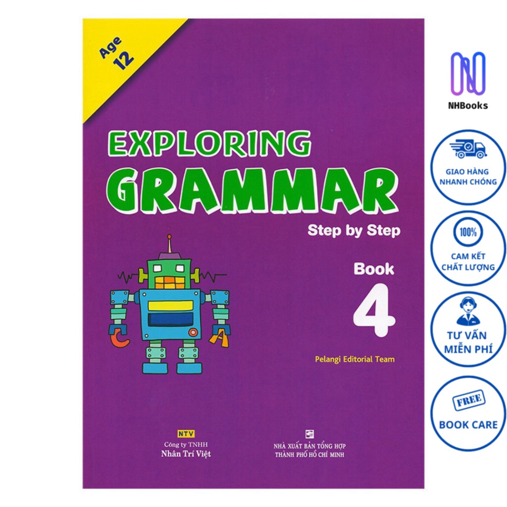 Sách - Exploring Grammar: Step By Step - Book 4 (Age 12) - NHBOOK ...