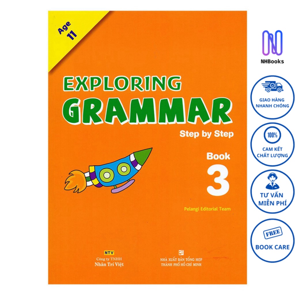 Sách - Exploring Grammar: Step By Step - Book 3 (Age 11) - NHBOOK ...